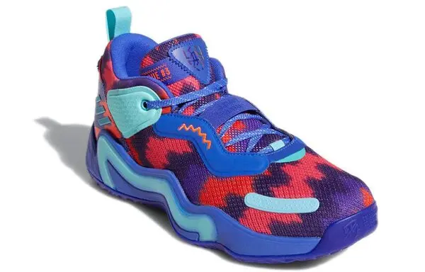 Adidas D.o.n. Issue #3 "playground Hoops Pvg" Low Top Sneakers - Blue