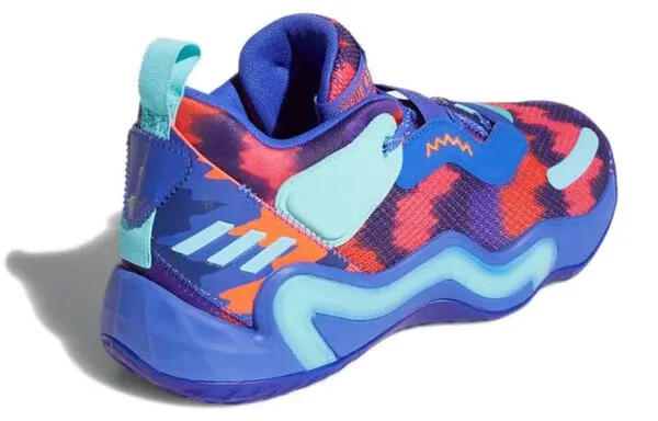 Adidas D.o.n. Issue #3 "playground Hoops Pvg" Low Top Sneakers - Blue
