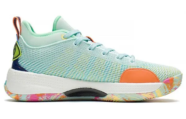 LI-NING Yushuai Low 'water Wave Green' Abaq013-17 Sneakers