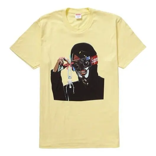 Supreme Ss19 Creeper Tee Pale Yellow - Light Yellow