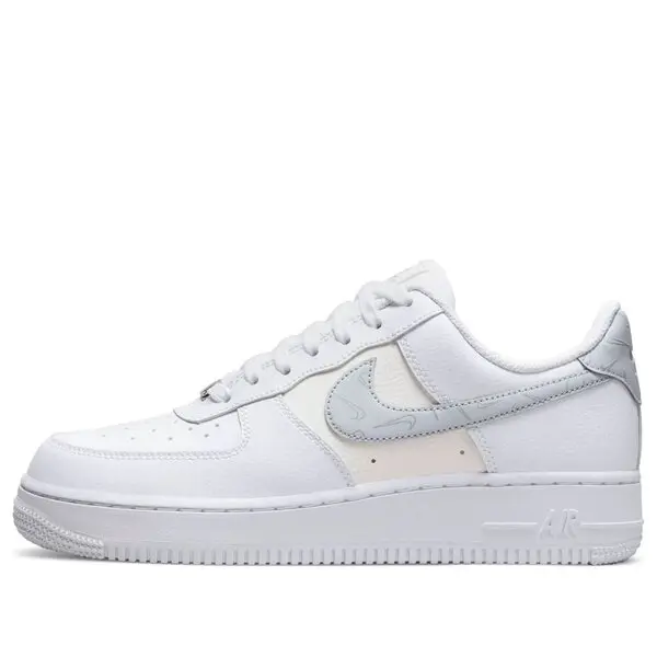 Nike Force 1 '07 "mini Swooshes" Low Top Sneakers - White
