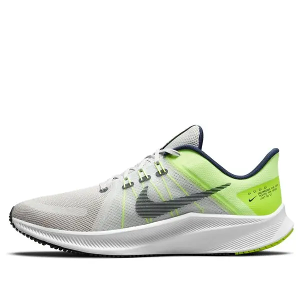 Nike Quest 4 Athletic Sneakers - Grey/green/black