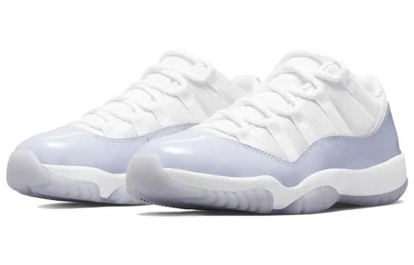 JORDAN Retro Low "pure Violet - White/pure Violet