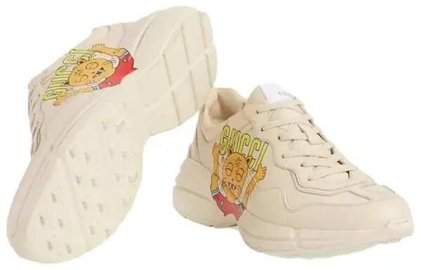 Gucci Rhyton 'cat Print' Sneakers