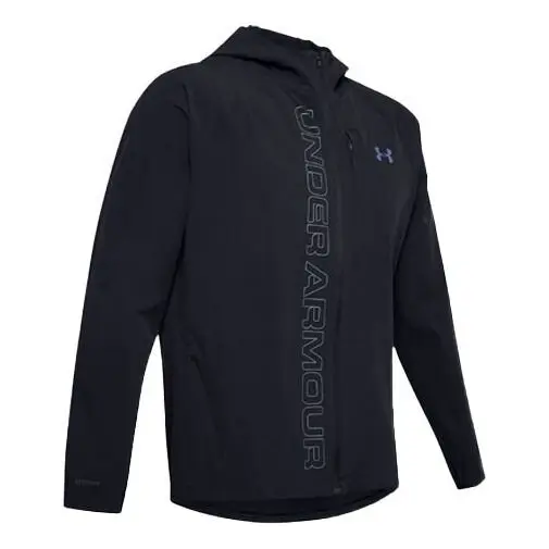 Under Armour Qualifier Jacket With Hood - Black