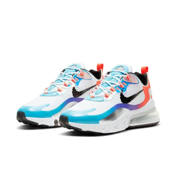 Nike Max 270 React "have A Good Game" Low Top Sneakers - White/black/white
