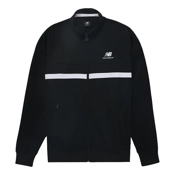NEW BALANCE Track Jacket - Black/white/navy