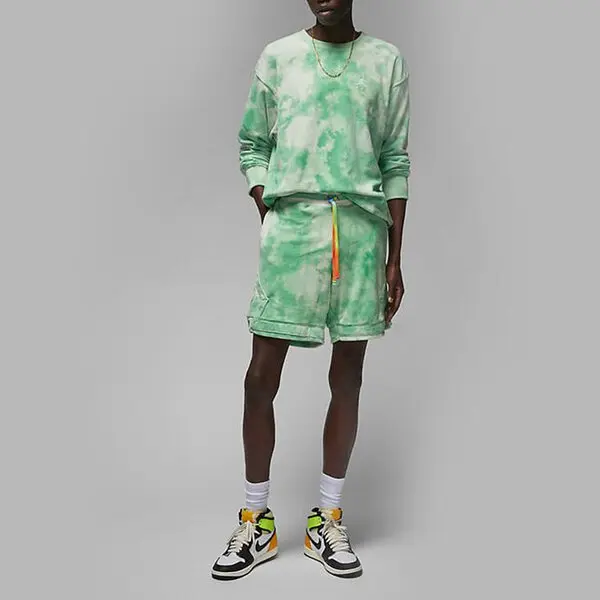 JORDAN J Balvin Tie-dye Terry Shorts