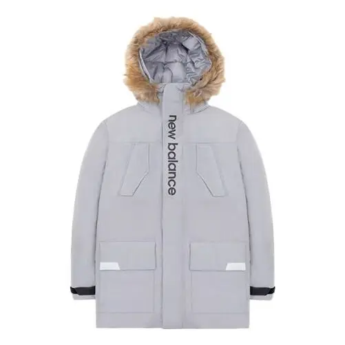 NEW BALANCE Parka Jacket - Grey/black