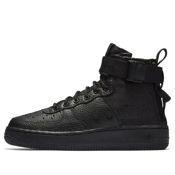 Nike Sf Air Force 1 Mid Sneakers - Black