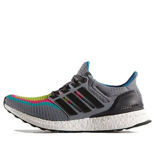 Adidas Ultraboost 2.0 "rainbow Gradient" Sneakers - Grey