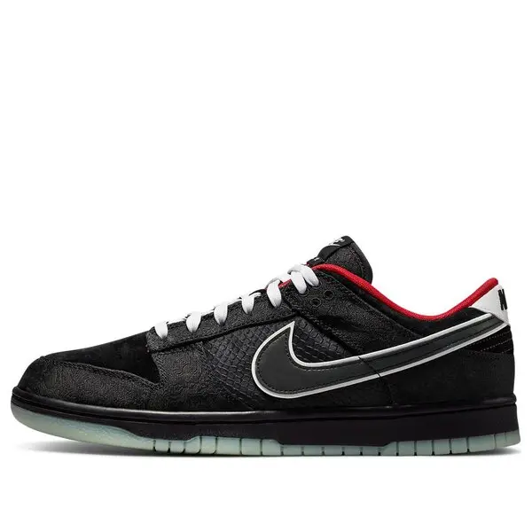 Nike X Lpl Dunk Low Sneakers - Black/white/red