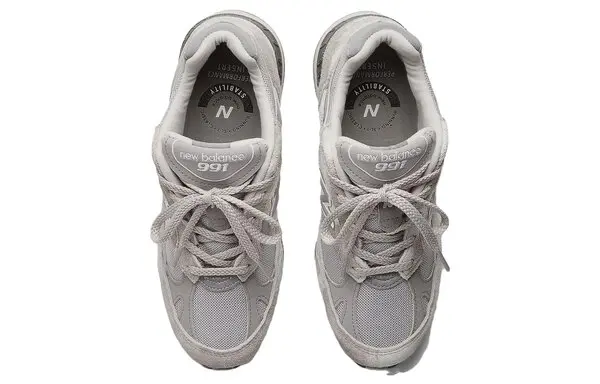 NEW BALANCE 991 Made In England 'washed - Grey