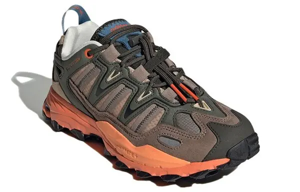 Adidas Hyperturf Adventure Sneakers - Gray/brown/orange