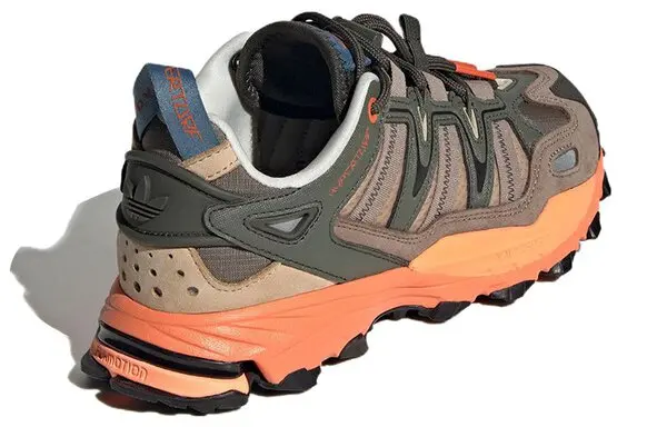 Adidas Hyperturf Adventure Sneakers - Gray/brown/orange