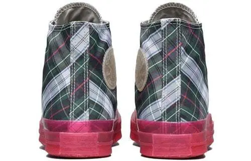 CONVERSE Chuck 70 Hi Plaid Sneakers