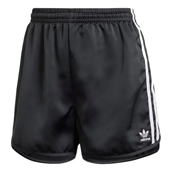 Adidas Satin Sprint Shorts - Black