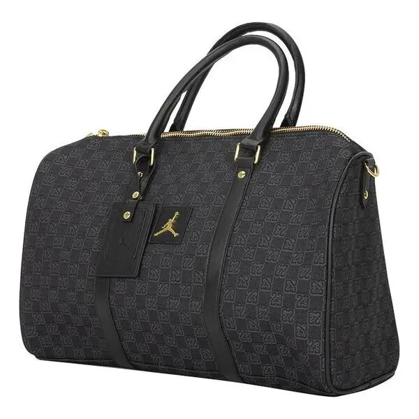 JORDAN Duffle Bag - Black/gold