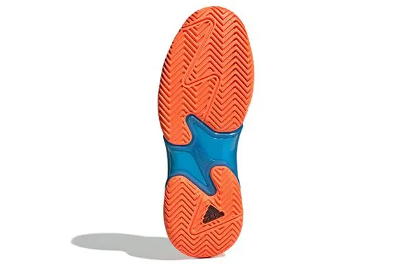 Adidas Barricade Tennis Sneakers - White/blue/orange