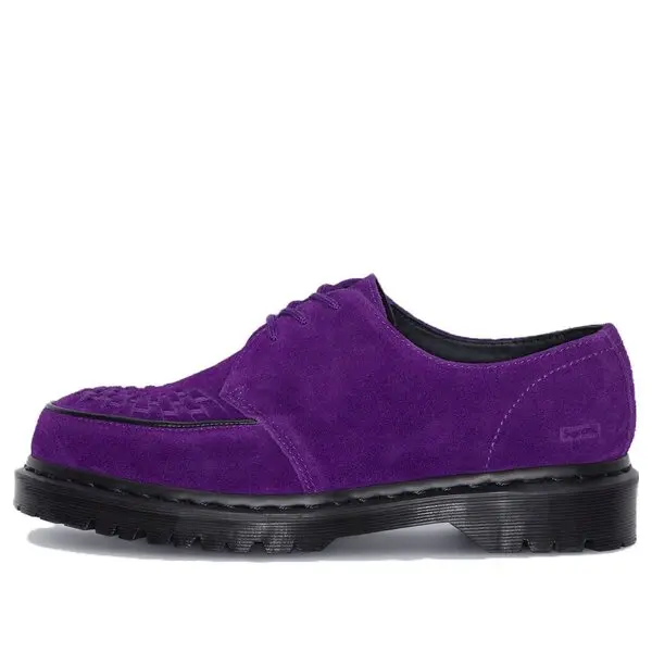 Dr. Martens Ramsey Supreme Suede Creeper Shoes - Purple