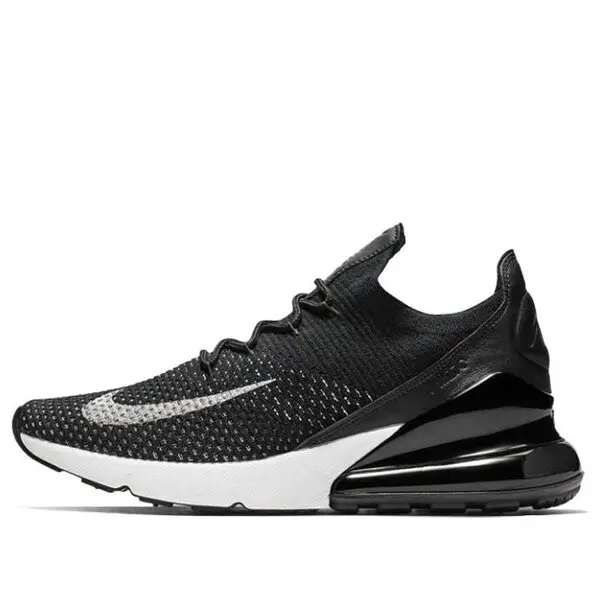 Nike Max 270 Flyknit Sneakers - Black/white