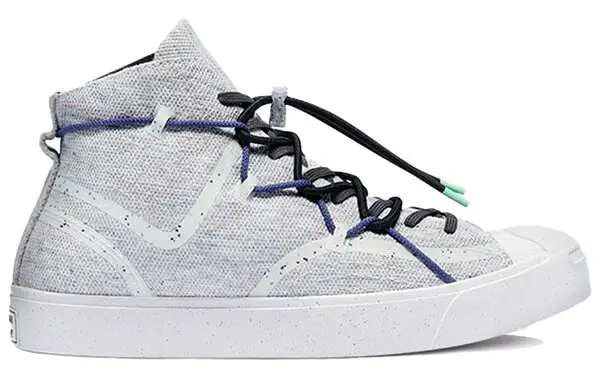 CONVERSE Renew Jack Purcell Mid Storm Wind Sneakers - White