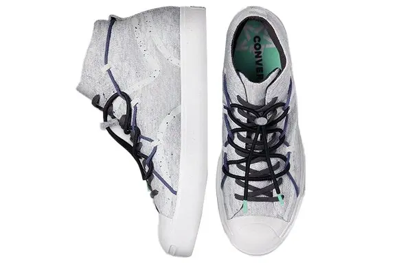 CONVERSE Renew Jack Purcell Mid Storm Wind Sneakers - White