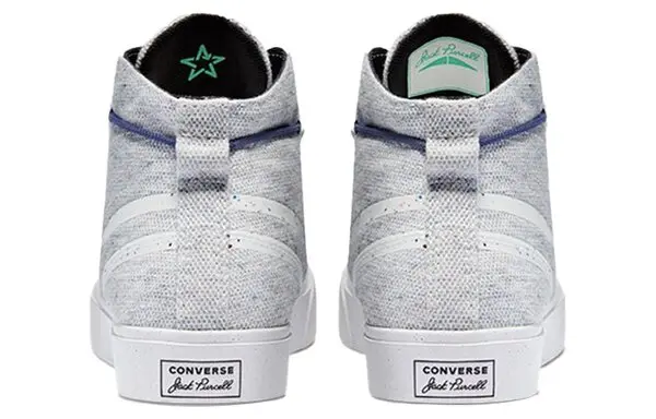 CONVERSE Renew Jack Purcell Mid Storm Wind Sneakers - White
