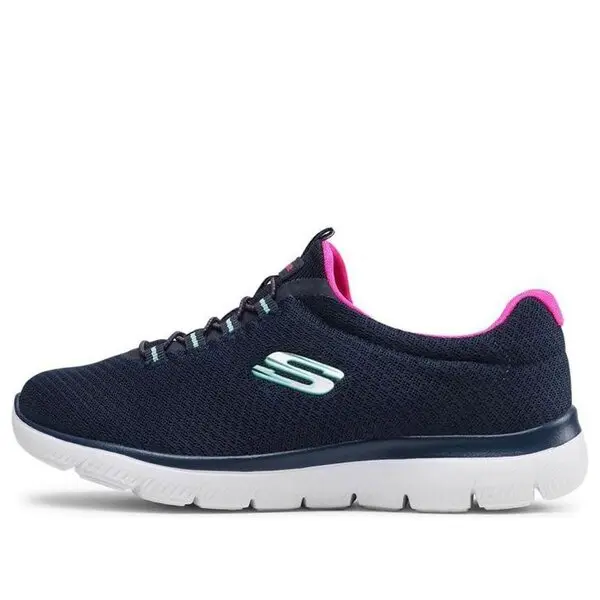 Sketchers Summits Louvin Athletic Sneakers - Navy/pink