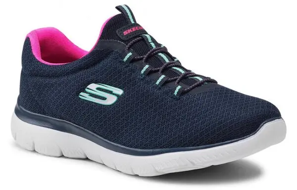 Sketchers Summits Louvin Athletic Sneakers - Navy/pink