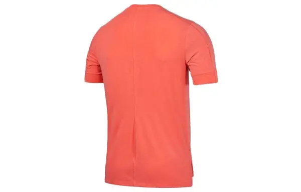 Nike Dri-fit Yoga Quick Dry Short Sleeve T-shirt - Red