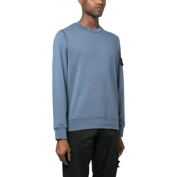 Stone Island Fleece Sweatshirt - Blue