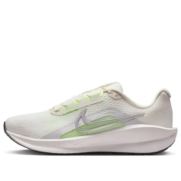 Nike Downshifter 13 Lace-up Sneakers - Silver/green
