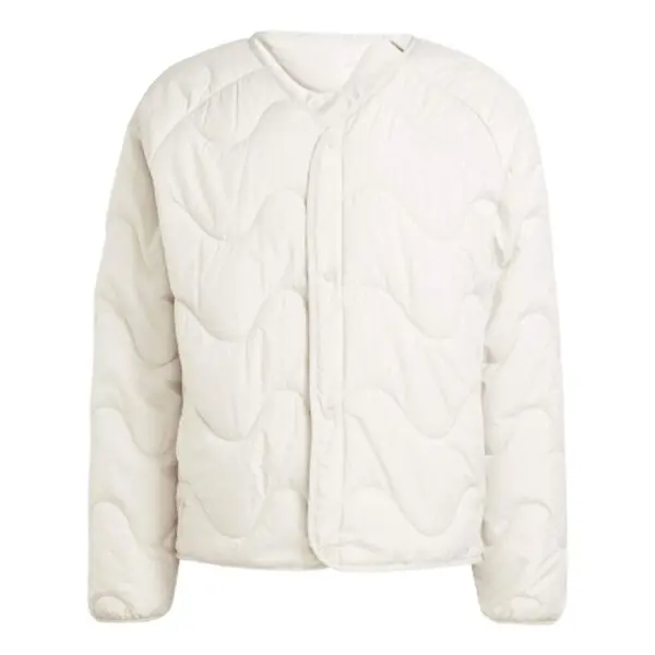 Adidas Quilted Jacket - White