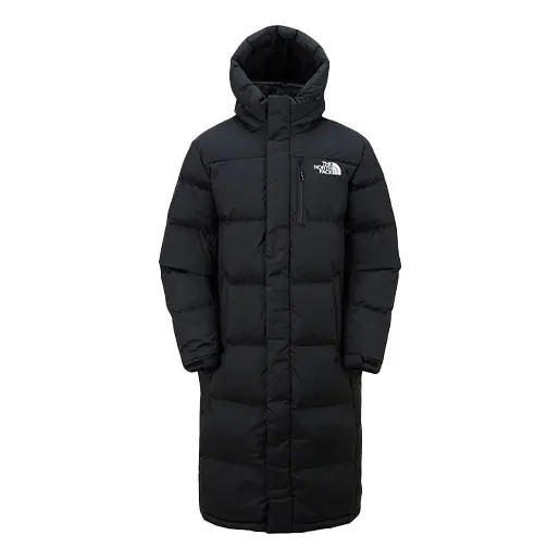 The North Face Puffer Down Parka Jacket - Black