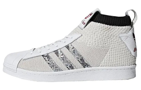 Adidas United Arrows & Sons X Ultra Star 'cloud White' Mid Top Sneakers