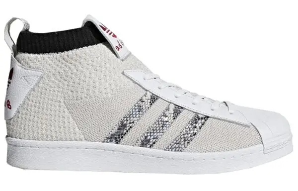 Adidas United Arrows & Sons X Ultra Star 'cloud White' Mid Top Sneakers