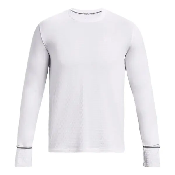 Under Armour Qualifier Long Sleeve Performance T-shirt - White