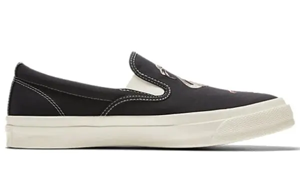 CONVERSE Chuck Taylor Deck Star 67 Flamingo Slip-on Sneakers - Black