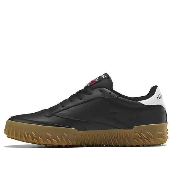 REEBOK Club C Vibram Lace-up Sneakers - Core Black/cloud White/vector Red