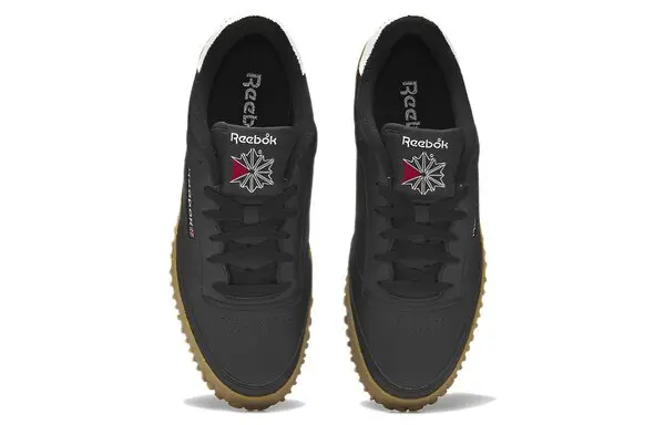 REEBOK Club C Vibram Lace-up Sneakers - Core Black/cloud White/vector Red