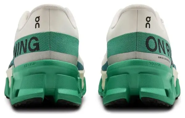 On Cloudmonster Hyper Sneakers - Undyed/mint