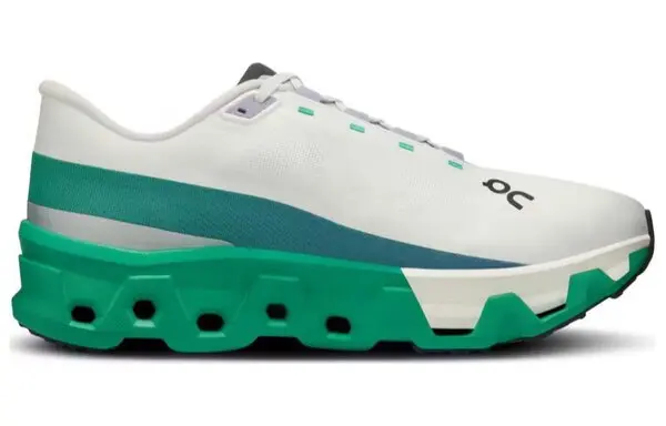 On Cloudmonster Hyper Sneakers - Undyed/mint