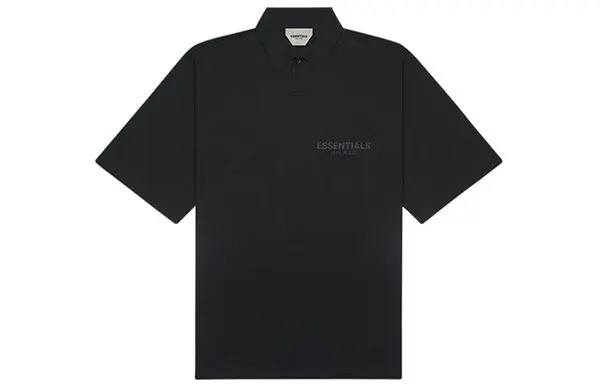 Fear Of God Ss20 Logo Polo Shirt - Black