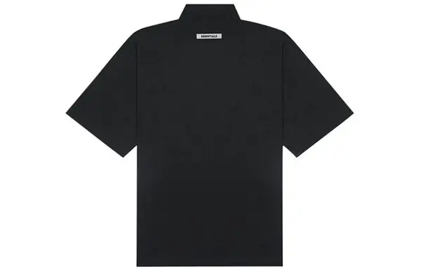 Fear Of God Ss20 Logo Polo Shirt - Black