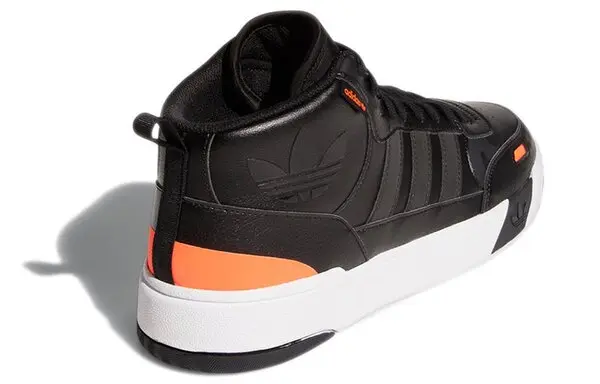 Adidas Originals Post Up High Top Sneakers - Black/orange/white