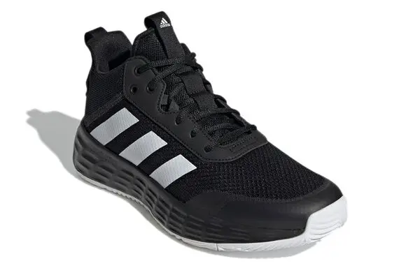 Adidas Own The Game High Top Sneakers - Black/white