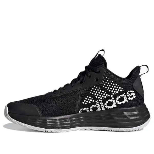 Adidas Own The Game High Top Sneakers - Black/white