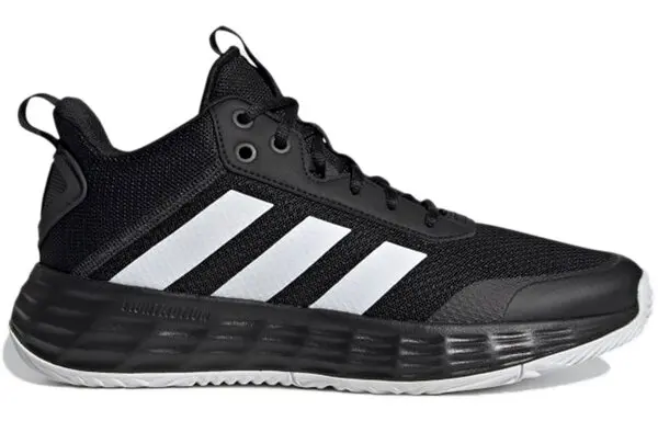 Adidas Own The Game High Top Sneakers - Black/white