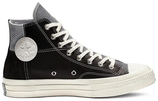 CONVERSE Chuck 70 Mixed Material Hi Top Sneakers - Black